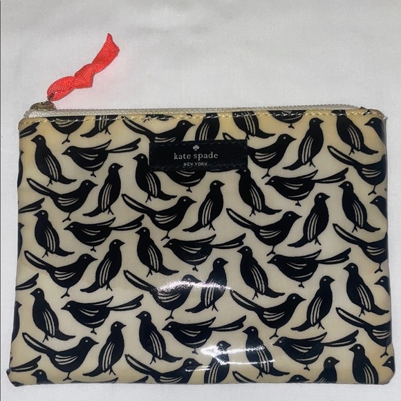 kate spade | Bags | Kate Spade Bird Pattern Pouch | Poshmark